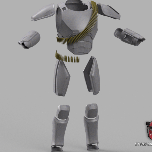 🪖 Helldivers 2 G-66 LAWMAKER Armor Diy Kit Cosplay 1:1・ OBJ File for 3D ...