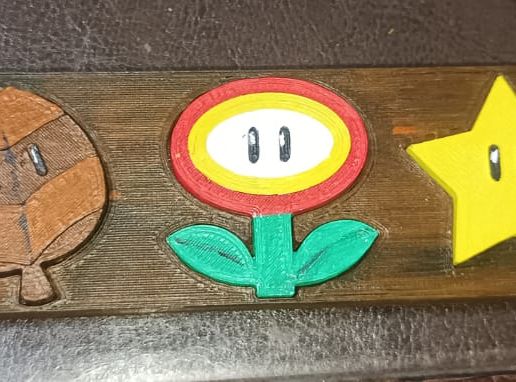 STL file mario bross inserts 🍄 ・3D printing idea to download・Cults