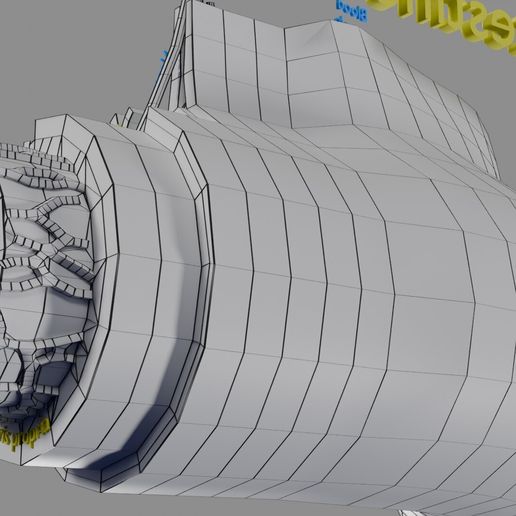 ⚕️ Intestinal wall layers anatomy labelled・ STL File for 3D printing・Cults