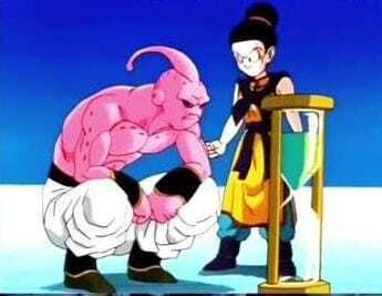STL file Majin buu esperando reloj de arena Dragon Ball 🐉 ・3D printable ...