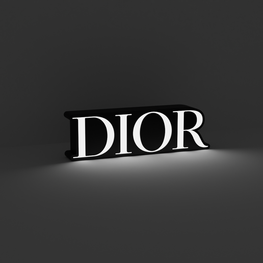 STL file DIOR LED LAMP 🔦 ・3D printer design to download・Cults