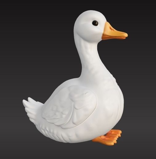 🐦 Goose・ STL File for 3D printing・Cults