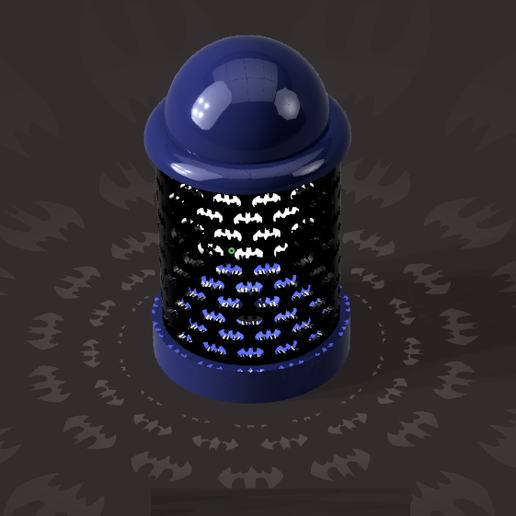 STL file Batman Lamp 🔦 ・Design to download and 3D print・Cults