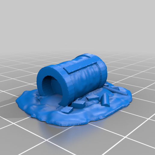 🧑‍🏭 15mm WW1/WW2 Factory ruins (sugar factory)・Free STL File for 3D ...