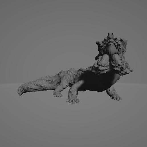 👹 MONSTER HUNTER BALAHARA・ STL File for 3D printing・Cults
