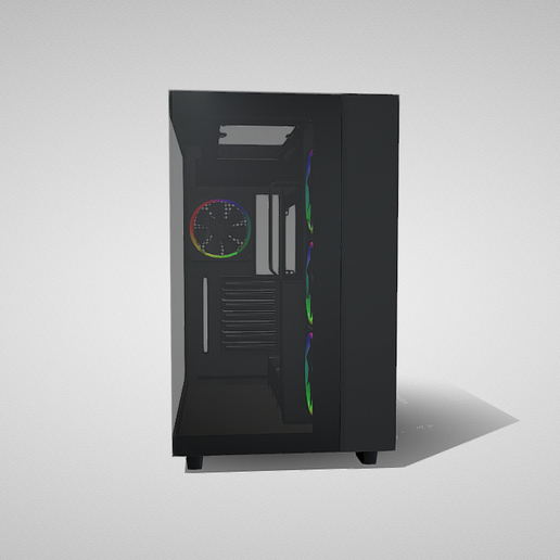 Gaming PC Cabinet 🎮 ・ STL File for ・Cults