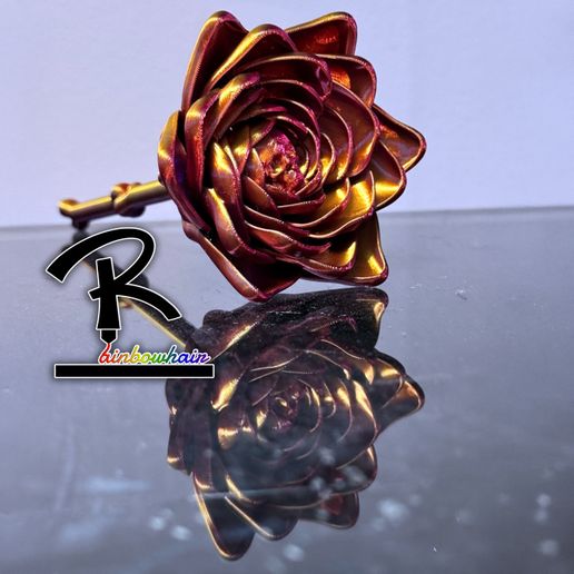 💀 Skull Rose・ STL File for 3D printing・Cults