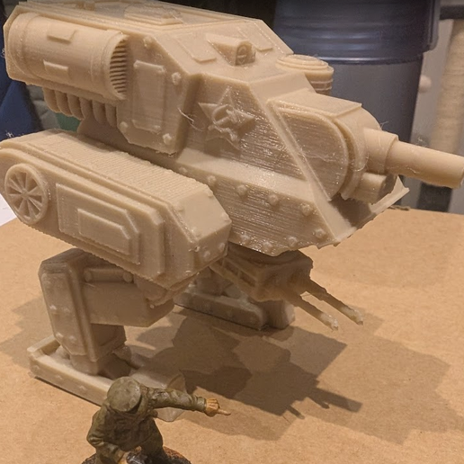 🎲 Medium Soviet Walker・ STL File for 3D printing・Cults