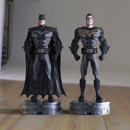 🃏 Batman Custom Action Figure・ STL File for ・Cults