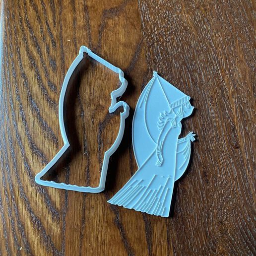 🍪 Bílá paní cookie cutter・ STL File for 3D printing・Cults