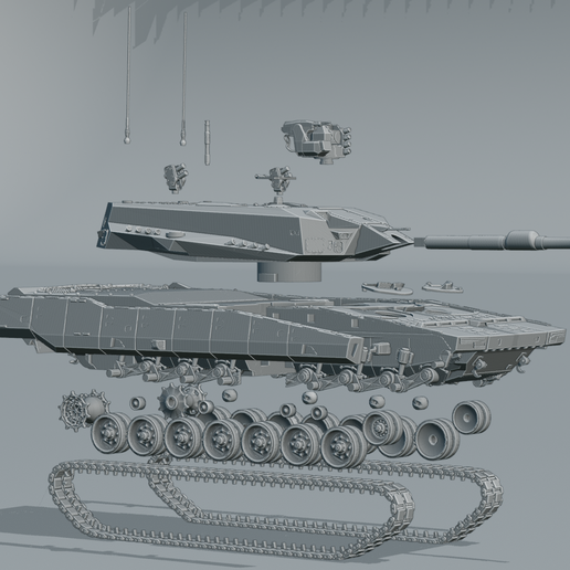 🐆 KF 51 U CUT・ STL File for 3D printing・Cults