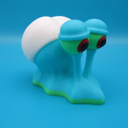 🐌 Funny Gary the Snail (Easy print and Easy Assembly)・ STL File for 3D ...