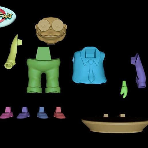 👾 Juan Topo - The Simpsons・ 3D File for 3D printing・Cults