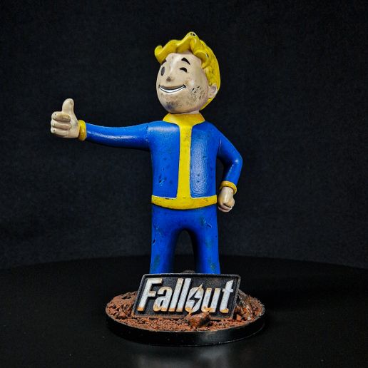 👾 Vault Guy - Fallout・3D Print・Cults