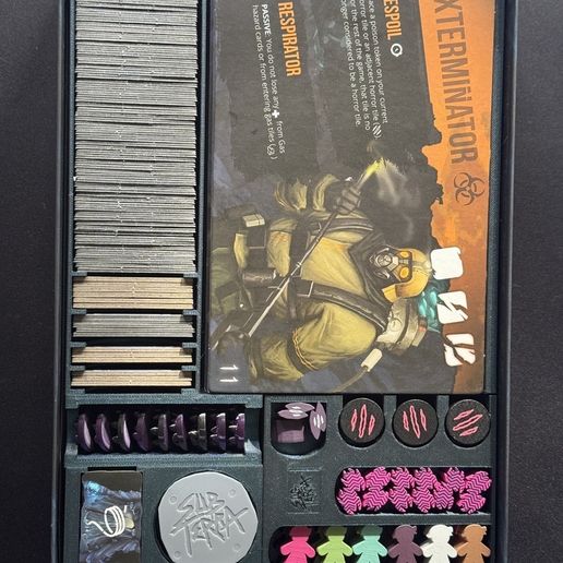 📦 Sub Terra with Expansions box insert・Free 3D File for ・Cults