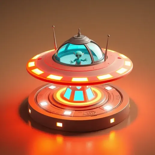 ️ cute cheerful aliens・ STL File for 3D printing・Cults