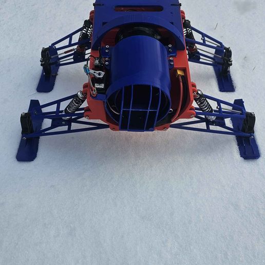 STL file Jet Powered RC Snow Buggy 🌨️ ・3D print object to download・Cults