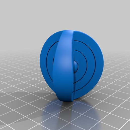 👌 Fidget Triad Gyro/Gimbal・Free 3D File for ・Cults