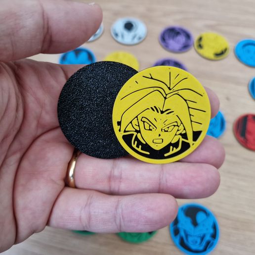 🪙 Super Trunks (DBZ) collectible coin・ STL File for 3D printing・Cults