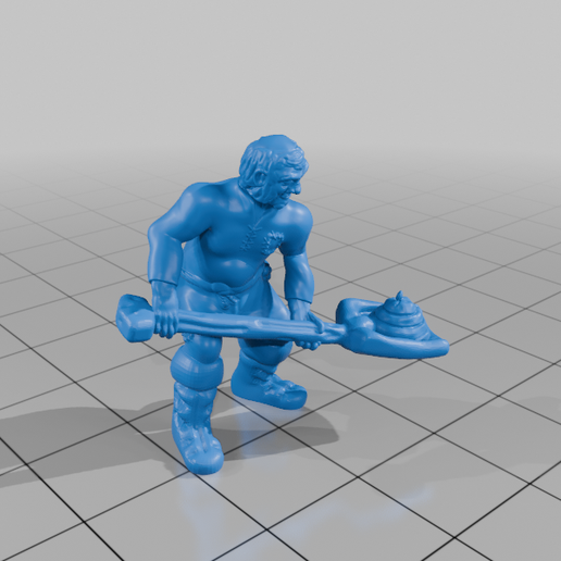 🎲 Commoner - Dung / Grave Digger (DND / TTRPG)・Free STL File for 3D ...