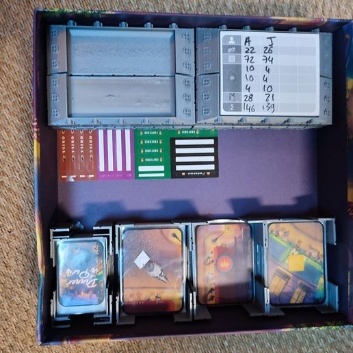 Free 3D file Dinner in paris insert organizer with custom terraces ...