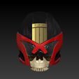 STL file judge dredd skull 🧑‍⚖️ ・Design to download and 3D print・Cults