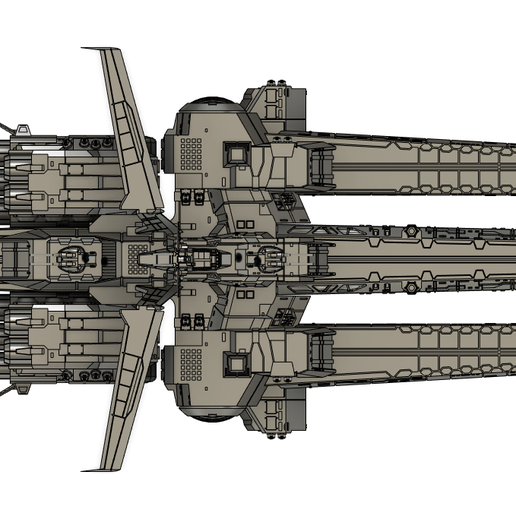 🤖 1/1700 Nahel Argama・ STL File for 3D printing・Cults