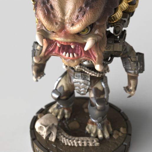 👹 Predator CHIBI VERSION - Prey -CHIBI MONSTER FIGURINE-MONSTER series ...