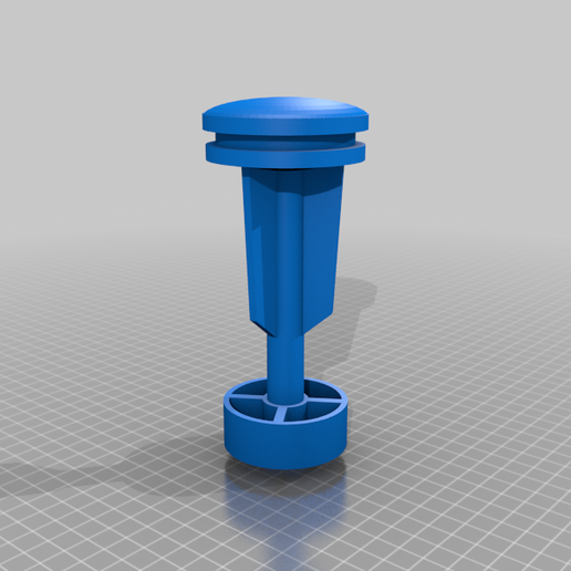 🔌 SInk drain plug 32x75mm・Free STL File for ・Cults