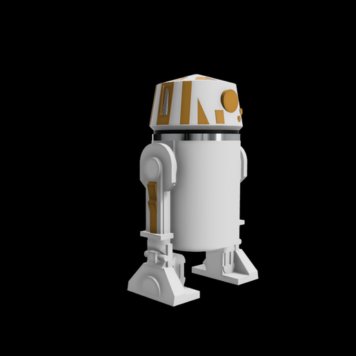 ⭐ Star Wars Vintage Style Astromech/R6 Unit Figure Kit・ 3D File for 3D ...