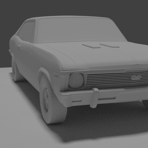 🚙 Chevrolet Coupe Chevy/ Nova・ STL File for ・Cults
