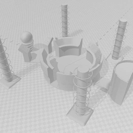 🦸 Power Rangers Command Center MMPR・ STL File for 3D printing・Cults