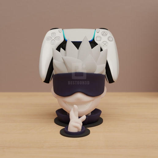 STL file GOJO SATORU JOYSTICK HOLDER - JUJUTSU KAISEN 🕹️ ・Design to ...