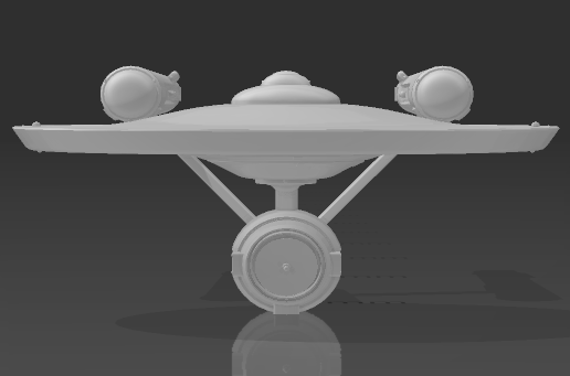 🖖 STO - Federation - Constitution-class Cruiser (TOS)・Free STL File for ...