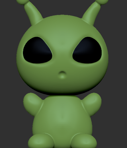 👽 Alien・Free STL File for ・Cults