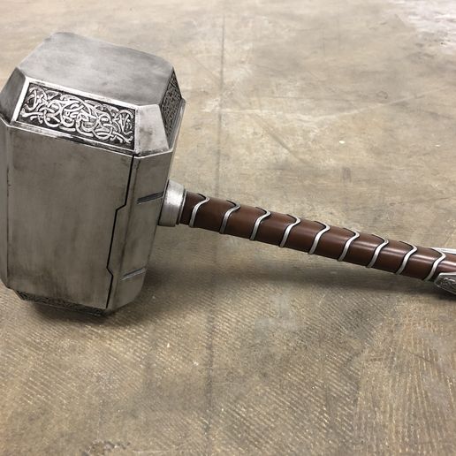 🔨 Thor's Hammer Mjolnir・Arquivo STL para ・Cults