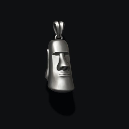 🗿 Moai head pendant 3D print model・ 3D File for 3D printing and CNC ...