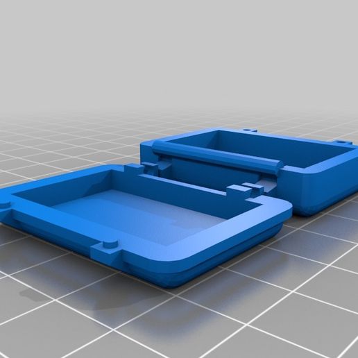📦 Hinged Mini Pelican Case 2.0・Free 3D File for ・Cults