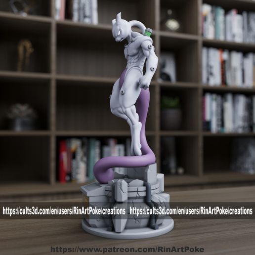 STL file mewtwo awakens in Laboratory Capsule 🎲 ・3D print design to ...