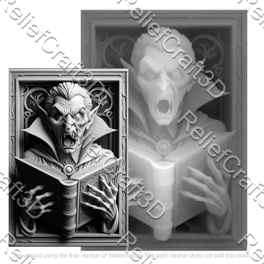 3D file Vampire1 🪙 ・3D printing model to download・Cults