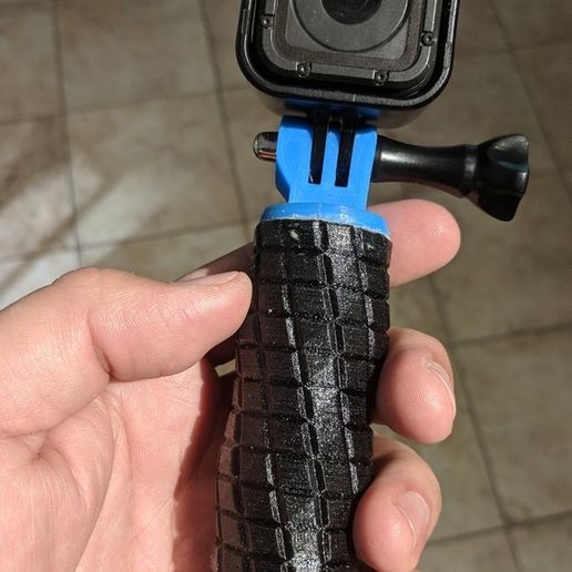 📷 GoPro "Shorty" Grip・Free STL File for 3D printing・Cults
