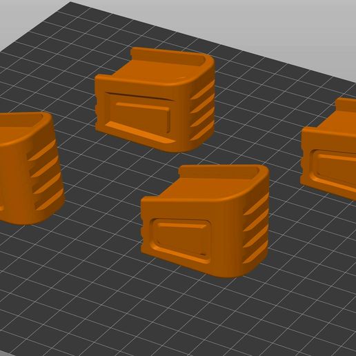 STL file SLR (Without Logo) Umarex Glock Series Mag Plate V1-V2-V3-V4 🔫 ...