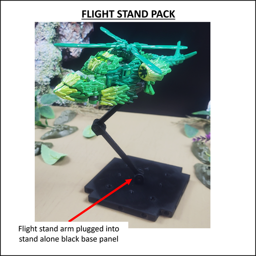 🤖 Transformers Display System Flight Stand Pack・ 3MF File for 3D ...