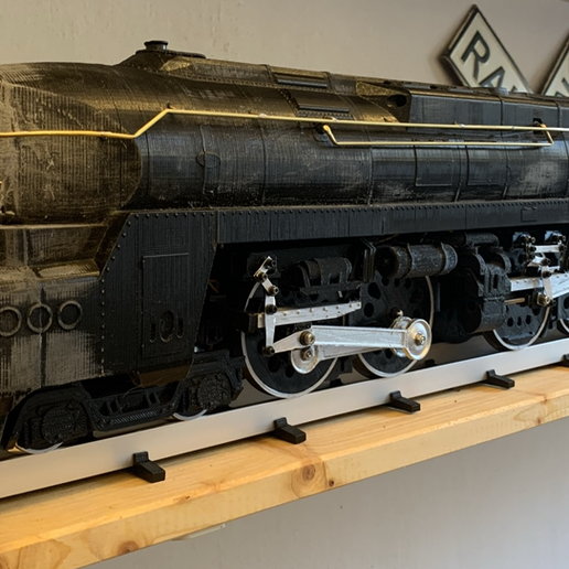 😤 PRR T1 Steam Locomotive 1:29 G Gauge・ 3D File for 3D printing・Cults