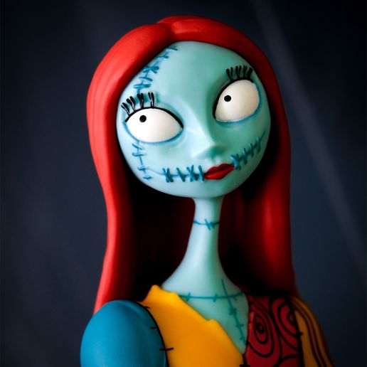 👤 Sally Bust STL File – Nightmare Before Christmas 3D Model for ...