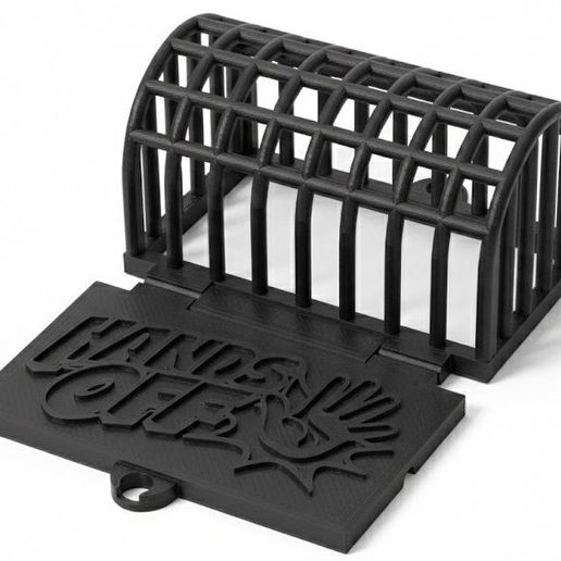🤲 The "Hands Off!" Universal Lockdown Cage - Print-in-Place Anti-Tamper ...
