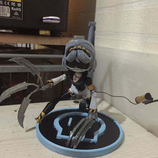 🗿 Serial Designation V Articulated Figure・ 3D File for 3D printing and CNC machining - Laser ...