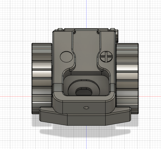 🔫 Airsoft G3 Mod - Adjustable Rear Sight - 1100M 1200M Pinhole・ 3MF ...