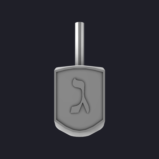 🇪🇺 dreidel 3D MODEL・ 3D File for 3D printing・Cults