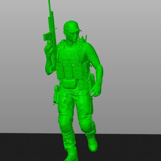 🫡 Soldier Ops 17: Elite Forces・ STL File for 3D printing・Cults